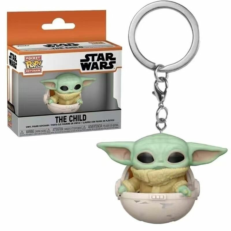 Брелок Звездные Войны Малыш Йода Грогу / Star Wars baby Yoda Grogu (9см)