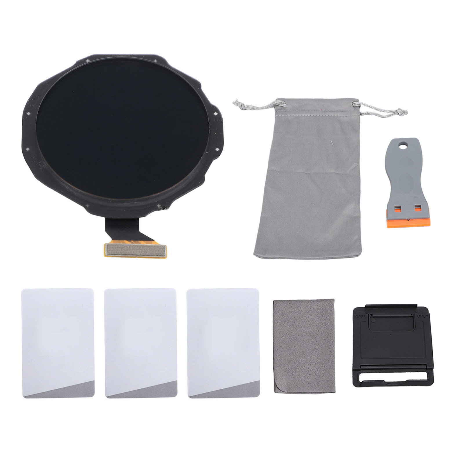 Замена экрана Smart Wwatch ЖК -дисплей сенсорный экран дигитайзатор сборник с инструментами для ремонта для Galaxy Watch 4 Classic 46 мм R890 R895