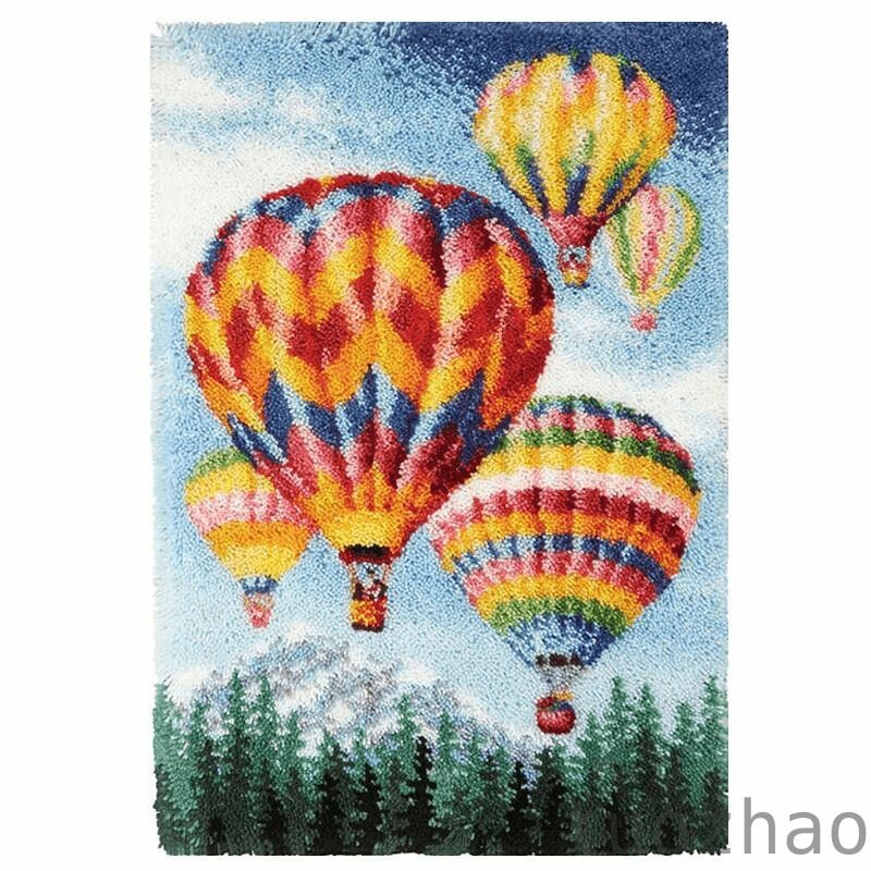 Ковер Наборы для вышивания 60 x 40 см, Вышивка в ковровой технике, Коврик