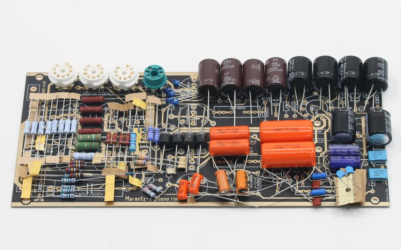 Ламповый фонокорректор SENGTERBELLE M7 ECC83 +6X4 Diy Kit