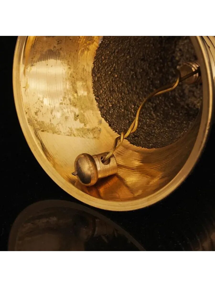 Классический латунный колокол 12 см для праздника