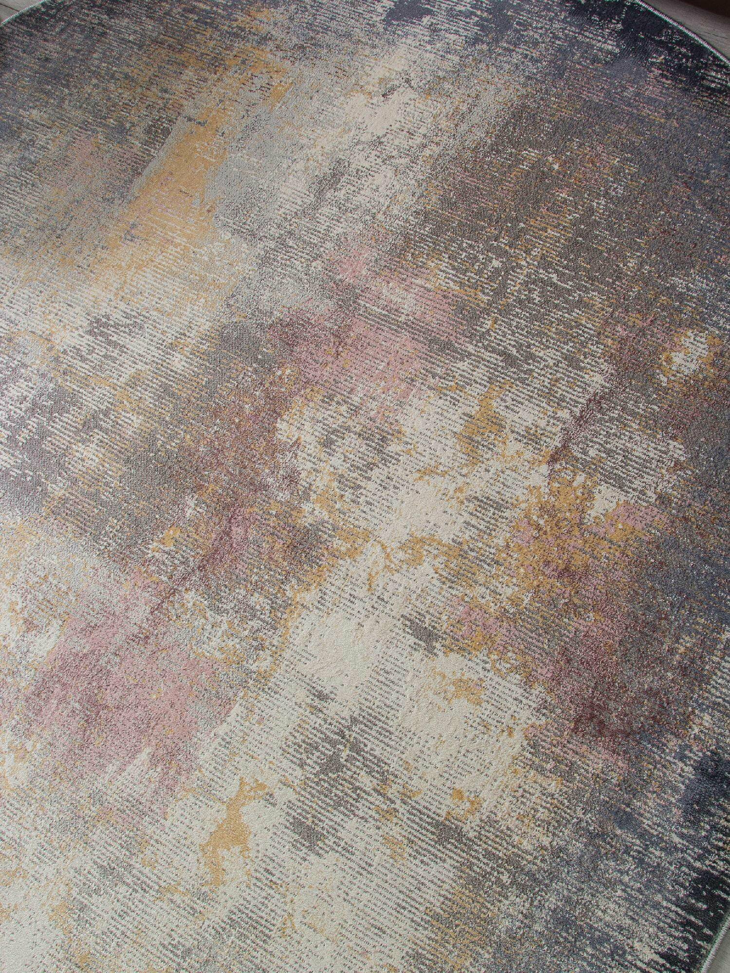 Ковер Овальный на пол в гостиную в спальню 280х380 см современный ворс 7 мм 395086 Kover-Russia