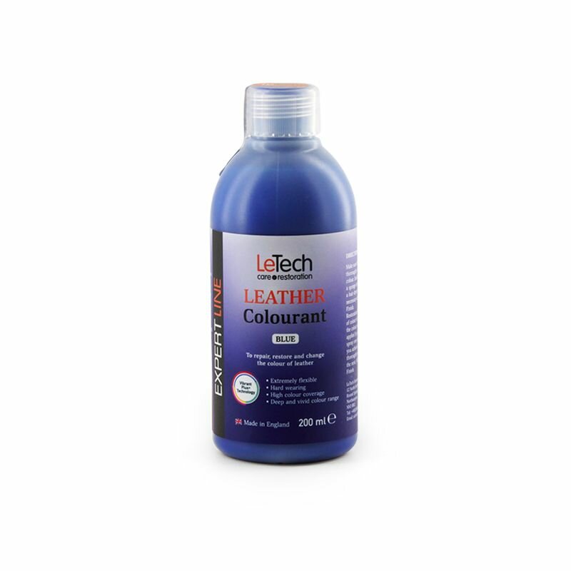Краска для кожи Leather Colourant Blue EXPERT LINE, 200 мл
