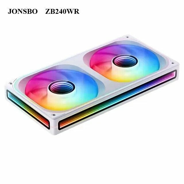 JONSBO ZB-120/240/360 Вентилятор для охлаждения компьютера Building block fan ARGB, 12-сантиметровый соединенный вентилятор шасси ZA120
