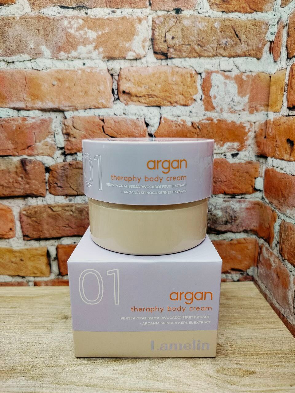 Lamelin herapy Body Cream 01 Argan Крем для тела питательный с маслом арганы 280 мл