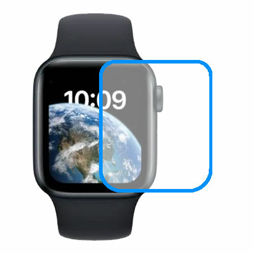 Скрин Мобайл защитный экран для Apple Watch SE (2022) 40mm из нано стекло 9H