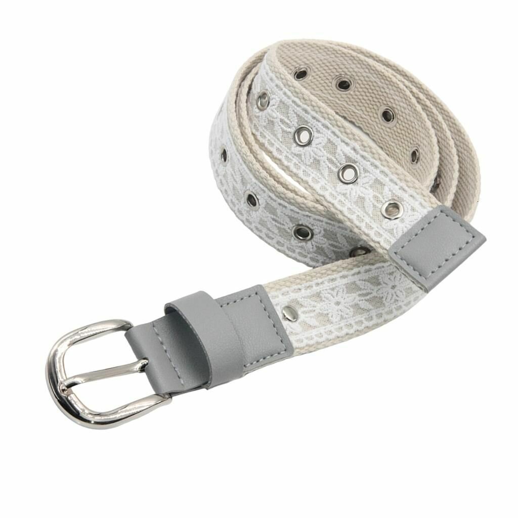 Кружевной ретро-декоративный пояс Hot girl-белый