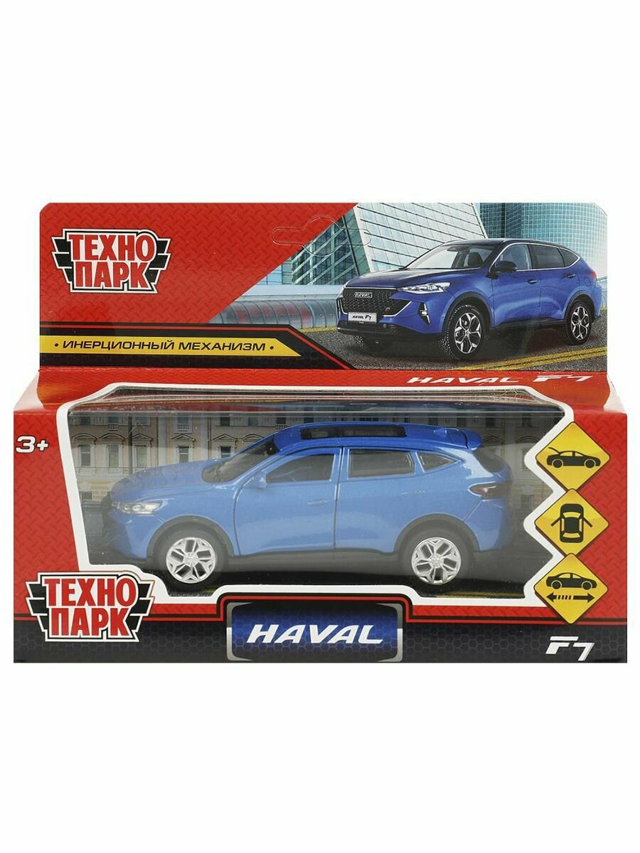 Технопарк Машина Haval F7 12 см синий металл