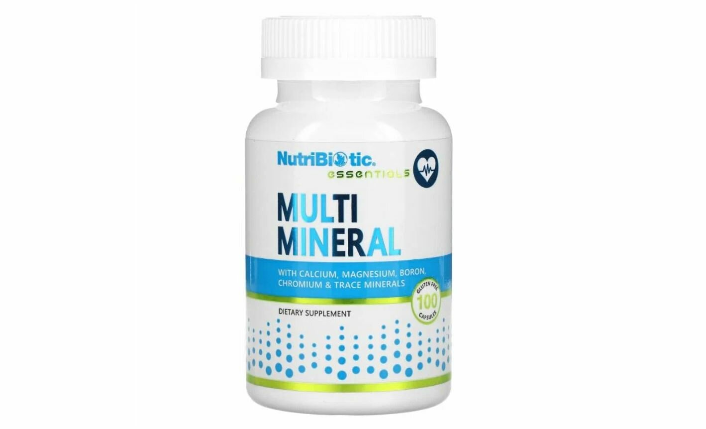 NutriBiotic, Essentials, Multi Mineral, Мультиминералы, 100 капсул без глютена
