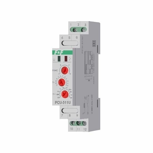 Реле времени мн. функциональное PCU-511U F&F EA02.001.011