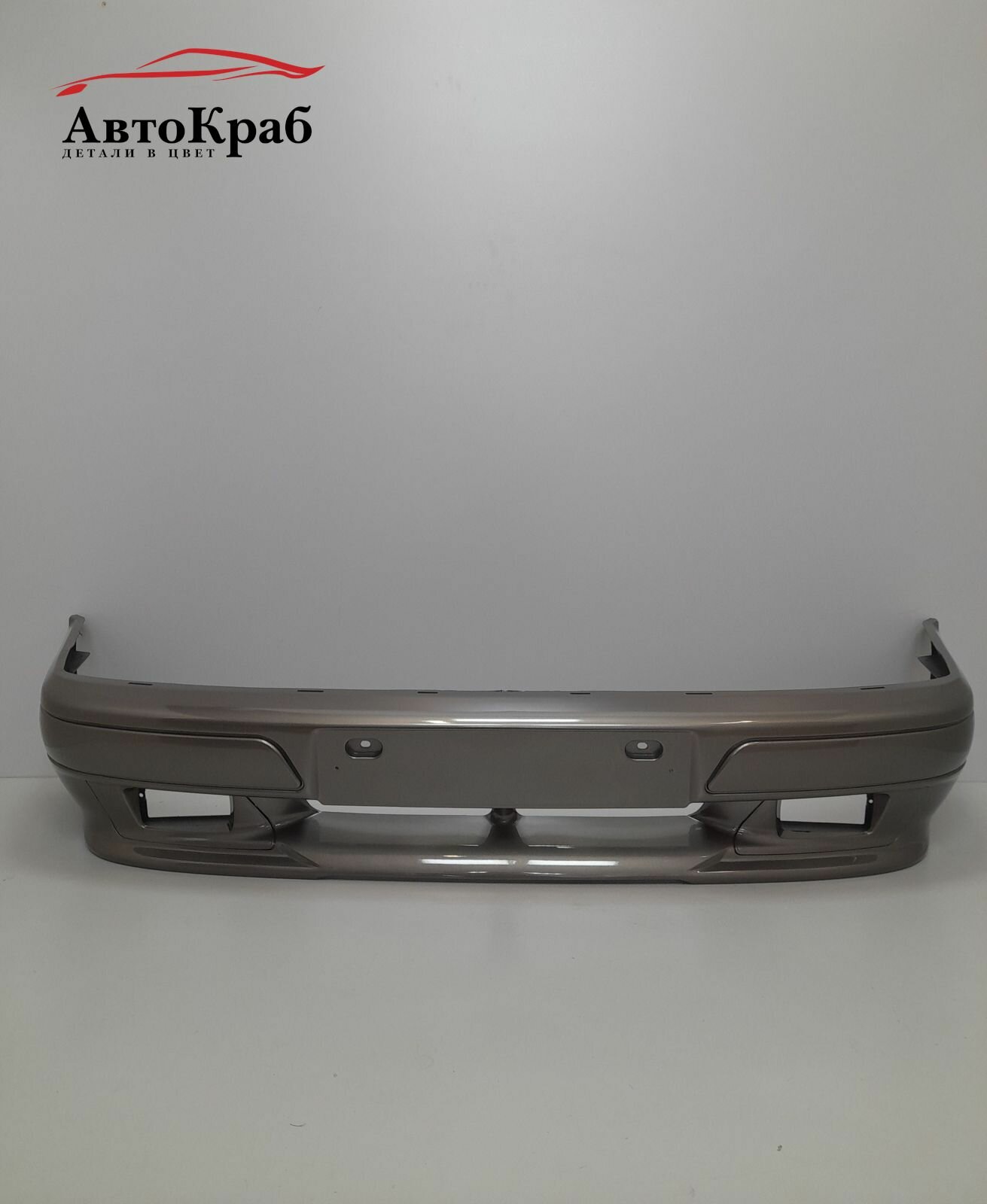 Бампер передний в цвет для ВАЗ 2113 2114 2115 спорт, 790 - кориандр, коричневый