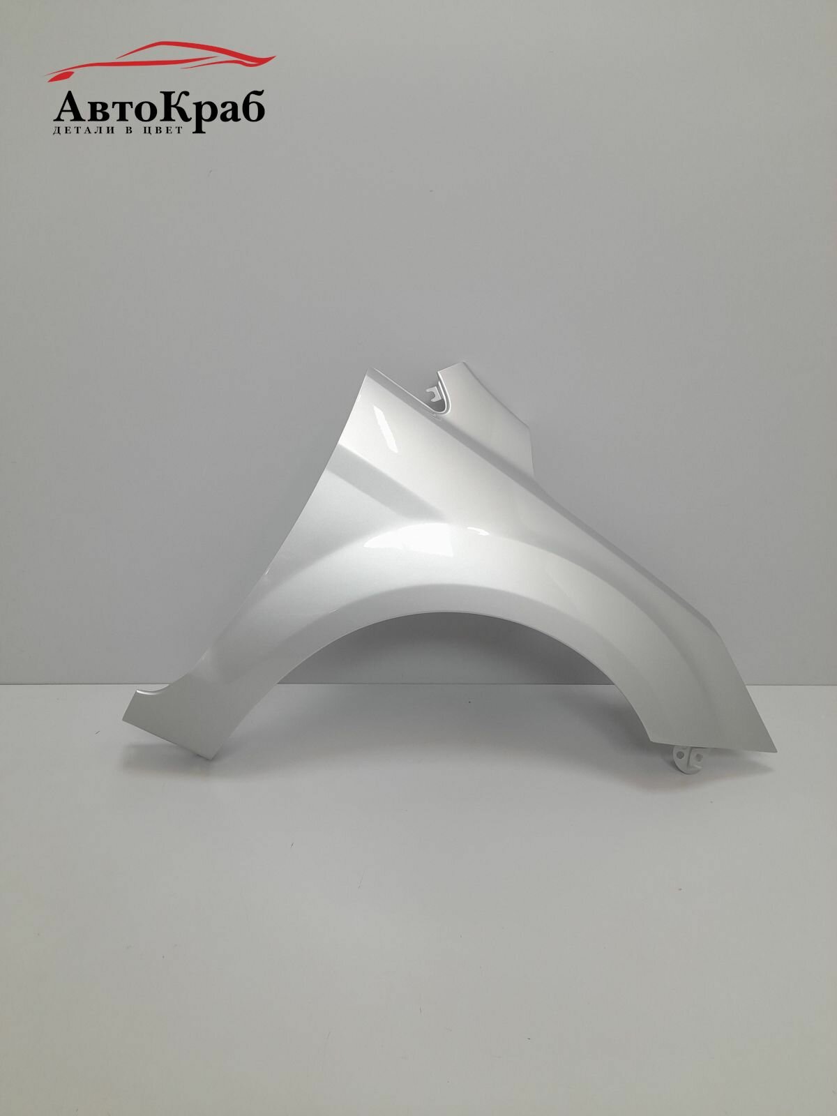 Крыло переднее правое в цвет для Форд Фокус 2 рестайлинг 2007 - 2011 г. ZJNC - серебристый