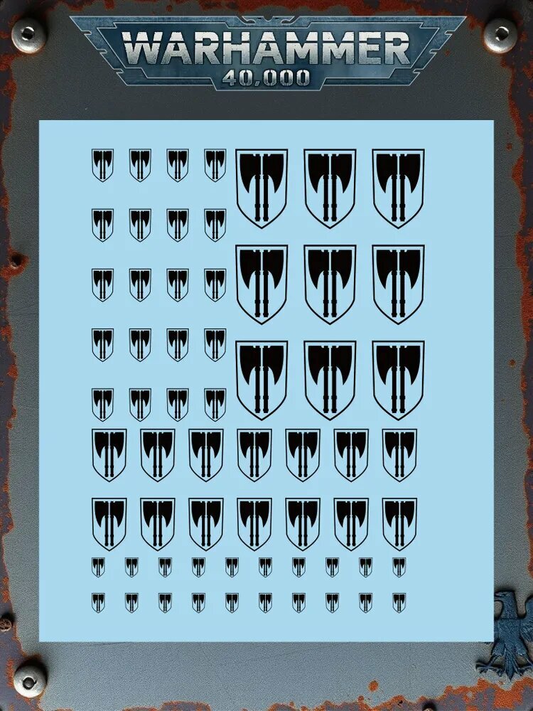 Декали warhammer，（Рекомендуемые качественные продукты）