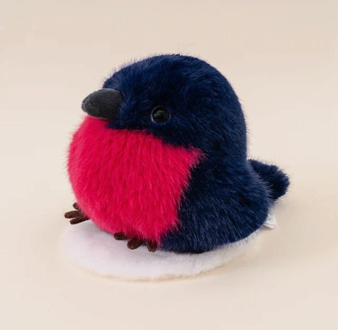 Мягкая игрушка- антистресс Птичка Снегирь