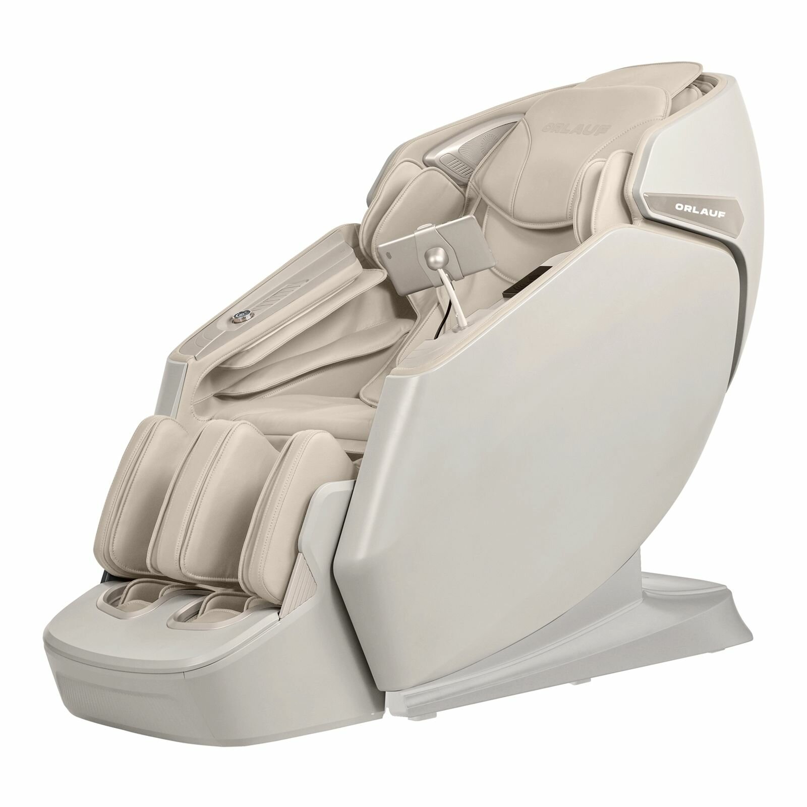 Массажное кресло для дома электрическое Orlauf Elysian Beige / Кресло массажер