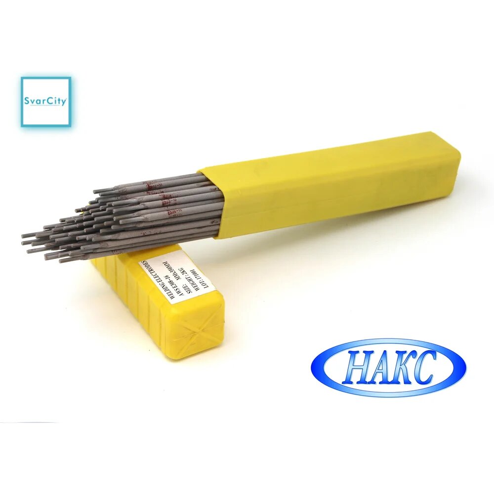 Электроды сварочные по нержавеющей стали SvarCity E308-16 (ОЗЛ-8) 2.5 мм, 2 кг электродыE308-16/2,5/2кг