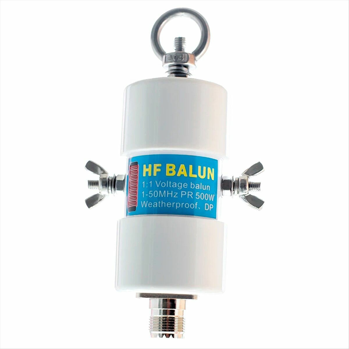 Водонепроницаемый КВ-балун 500 Вт 1:1 для диапазонов 160 6 м (1,8 50 МГц), самодельная перевернутая V-образная антенна, коротковолновый балун