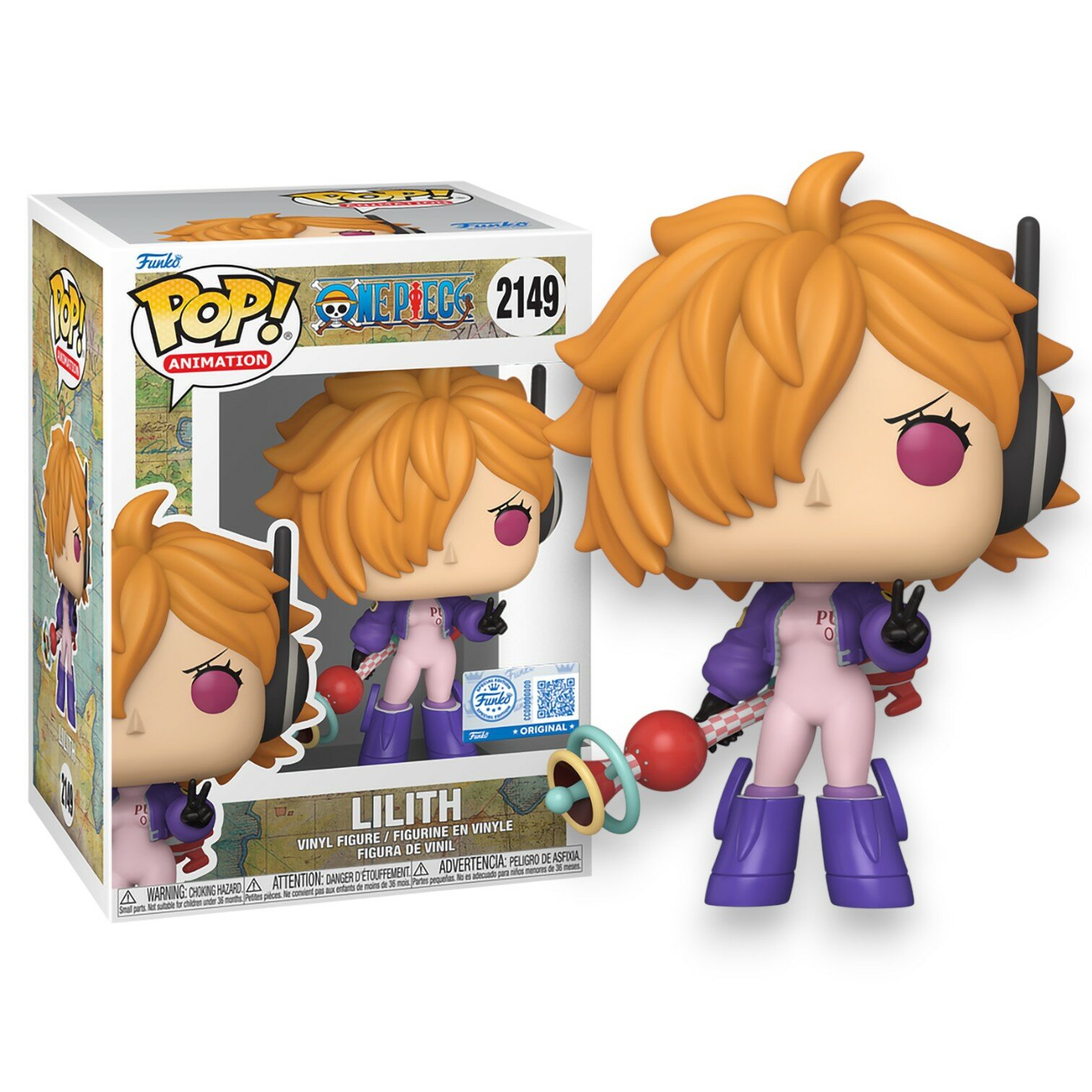 Фигурка Funko Pop! коллекционная Лилит "Ван-пис" Эксклюзив 2149, оригинальное издание (Фигурка Фанко Поп)