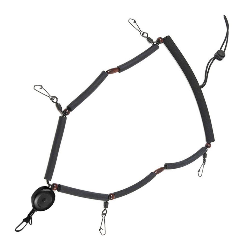 Держатель Рыболовного Инструмента Талреп Для Ловли Нахлыстом Ожерелье Для Талрепа с Зажимом