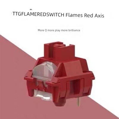 TTC Quicksilver Red Pupil ACE Axis Moon Platinum Powder Axis V2 Gold Tea Gold Red Silent Tea Механическая ось