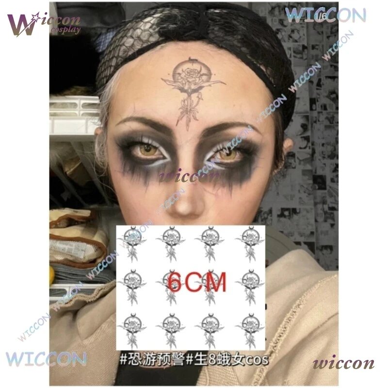 Косплей костюм Леди Димитrescu из Resident Evil 4 Remake one size, only sticker, Asia size