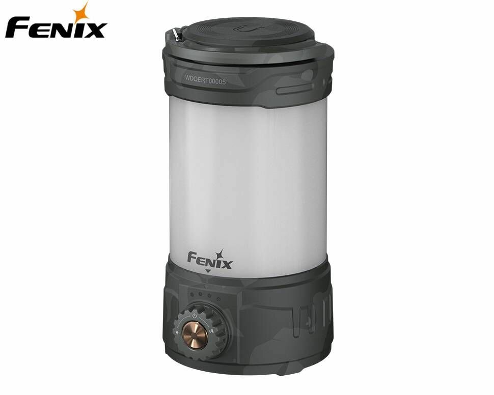 Фонарь кемпинговый Fenix CL26R Pro Grey Camo, 21700, 650 люмен (Комплект)