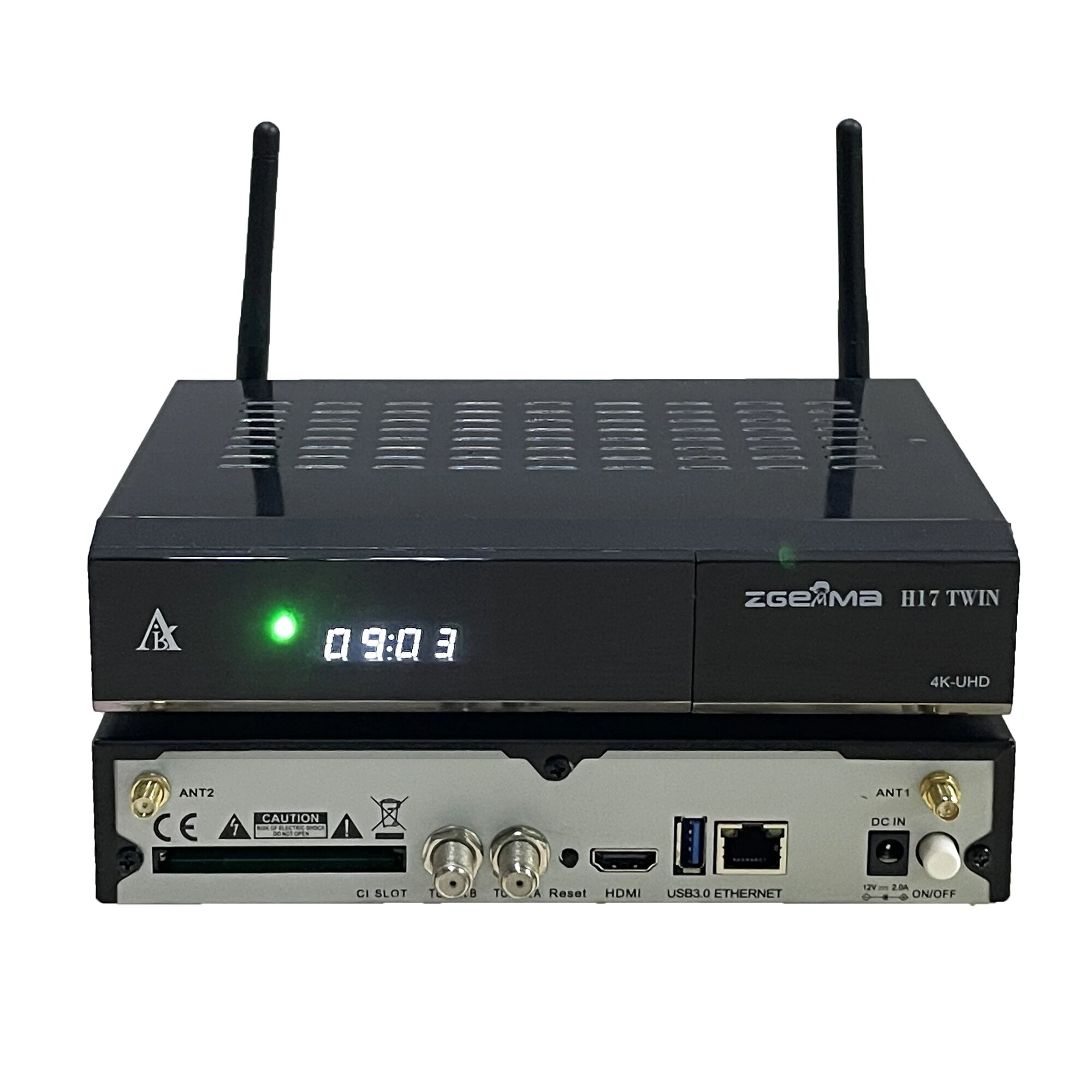 ZGEMMA H17TWIN 4K спутниковый ресивер Европейская вилка (EU Plug)