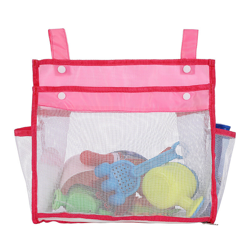 Детская сумка для ванной, сумка для хранения игрушек, настенная сетчатая сумка, подвесная сумка, органайзер для детских