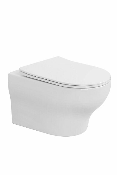 Унитаз подвесной Sapbox Passage 1130T1-W Тornado, белый, 530х360х360 см.