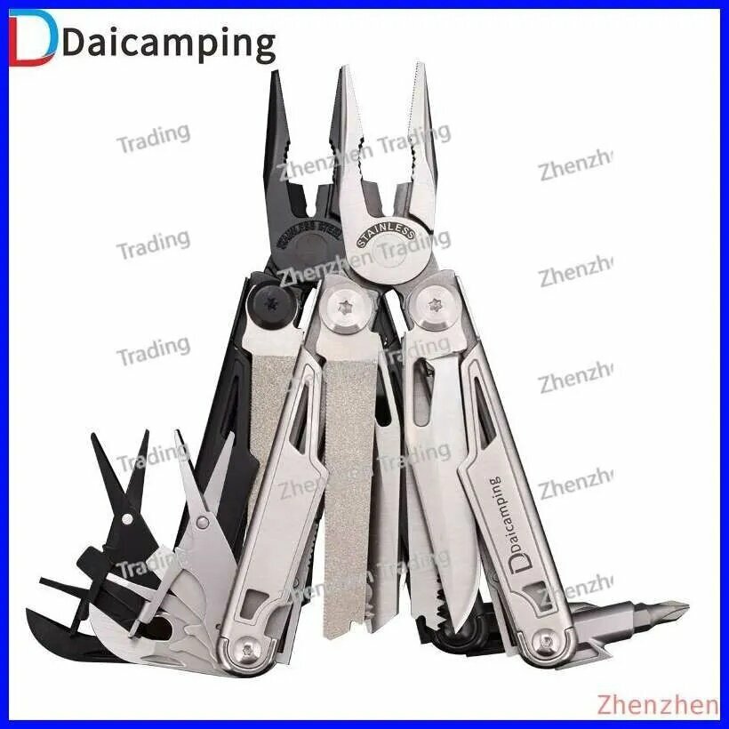 Daicamping DL12Silver Bit нож складной мультитул плоскогубцы набор инструментов