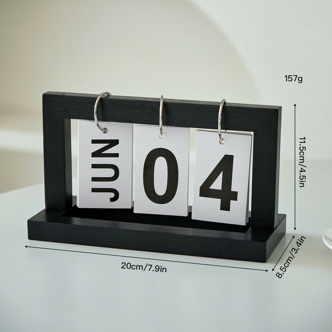 Деревянный перекидной календарь, простой домашний учебный календарь для общежития, настольный вечный календарь, декоративный аксессуар для фото