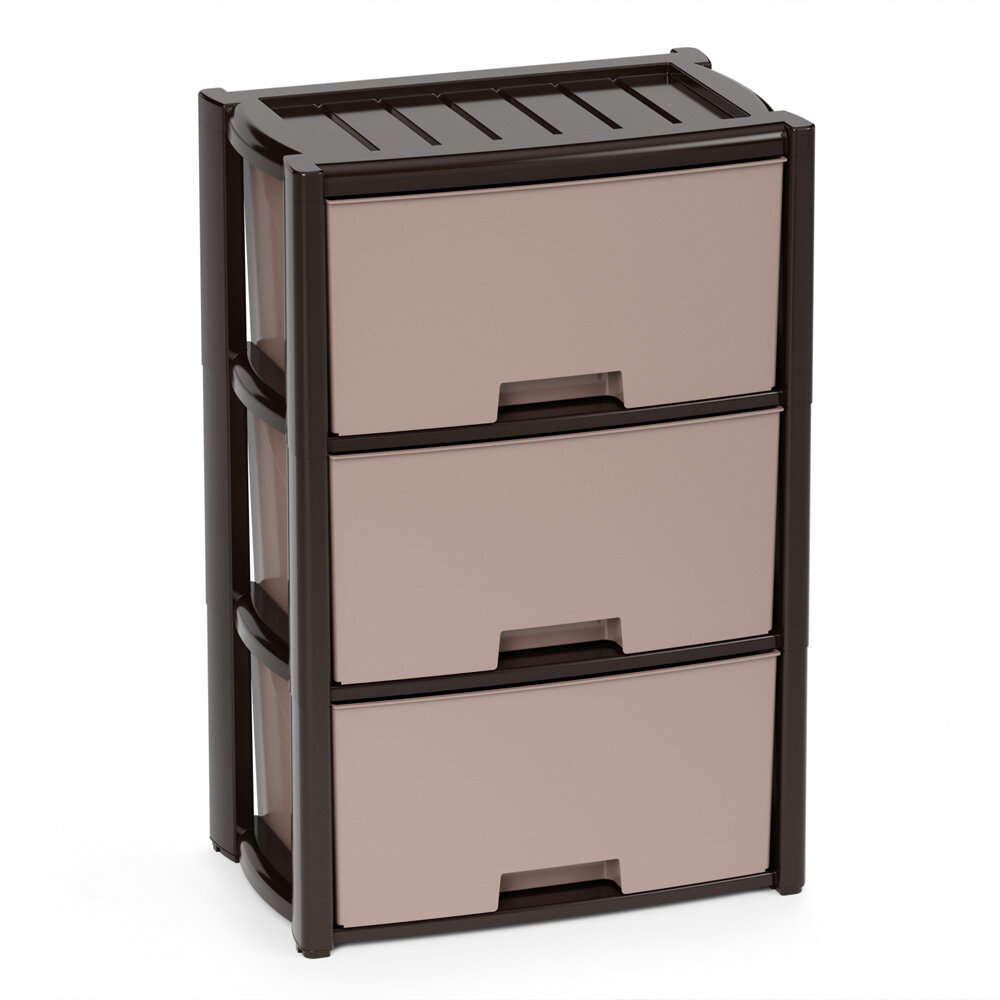 Комод 3-х секционный "Колорит" (венге)