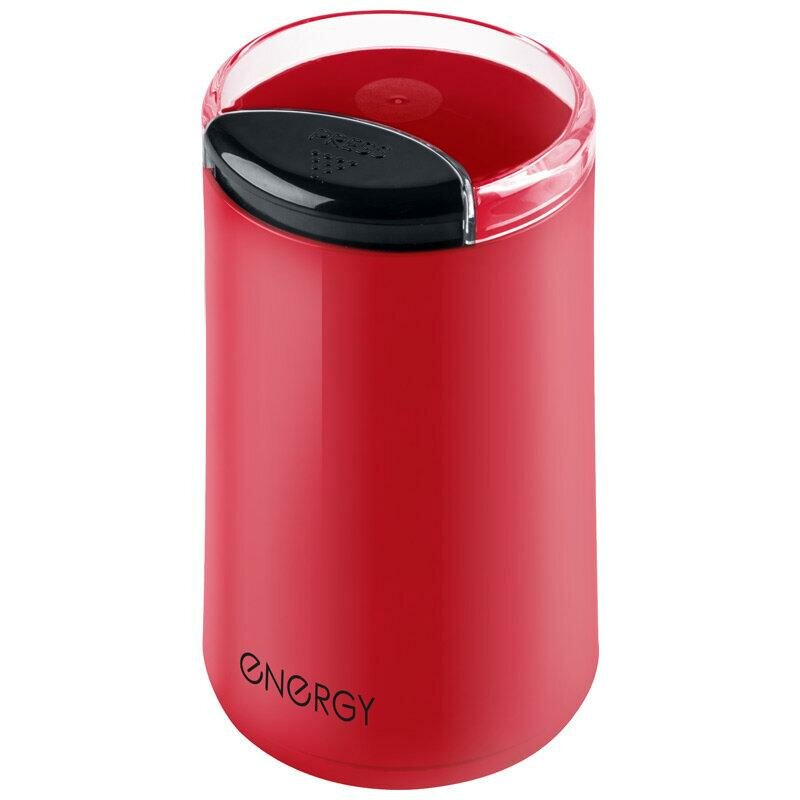 Кофемолка электрическая 200ВТ 50ГР НОЖ нерж СТ ИМП режим красн 105772 ENERGY