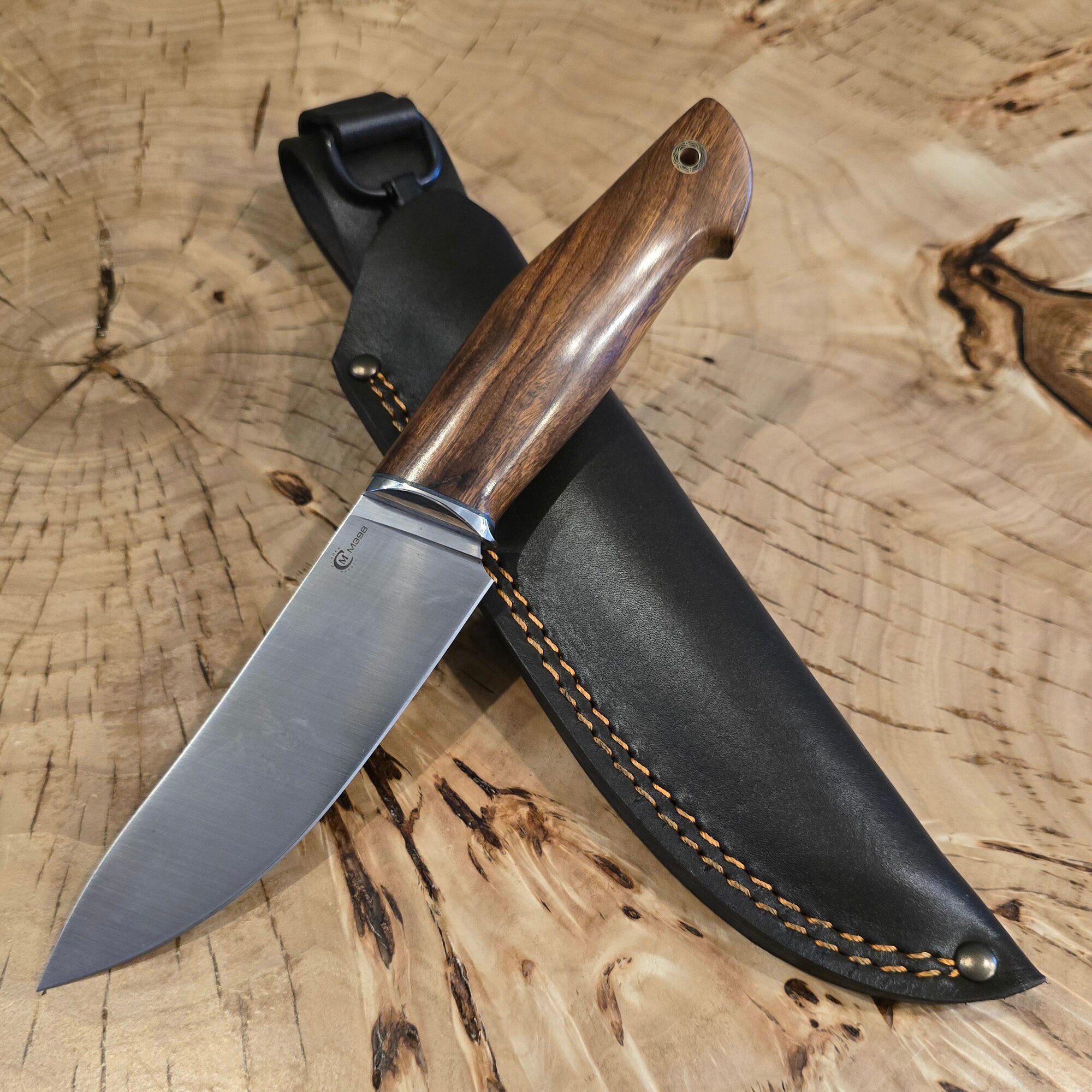 Нож Кайман, сталь М398, рукоять айронвуд, Мастерская Семина