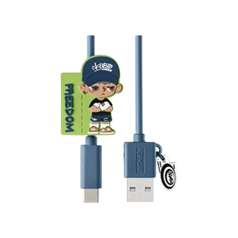 Конструктор POP MART KUBO JEANS Cable Mystery Boxes, Confirmed-Free (Open) TYPE-C