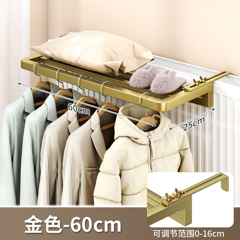 Специальная стойка для сушки одежды у радиатора, стеллаж для хранения с крючками, сушилка для носков и одежды, для домашнего использования.