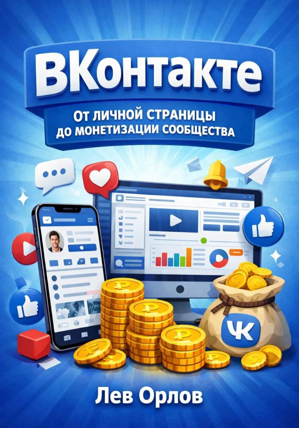 ВКонтакте. От личной страницы до монетизации сообщества [Цифровая книга]