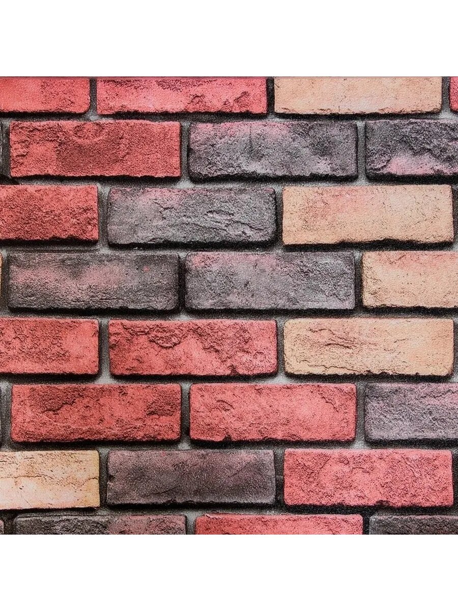 Облицовочная панель из ПВХ с эффектом кирпича