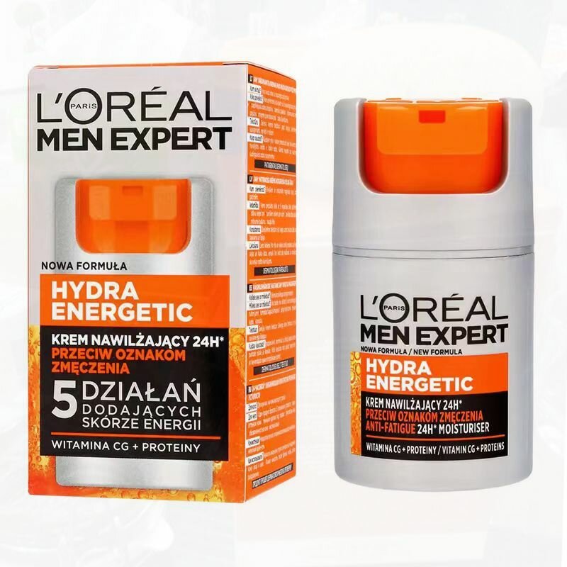 Увлажняющий крем для лица после бритья L'Oreal Men's Expert для борьбы с признаками усталости, 50 мл