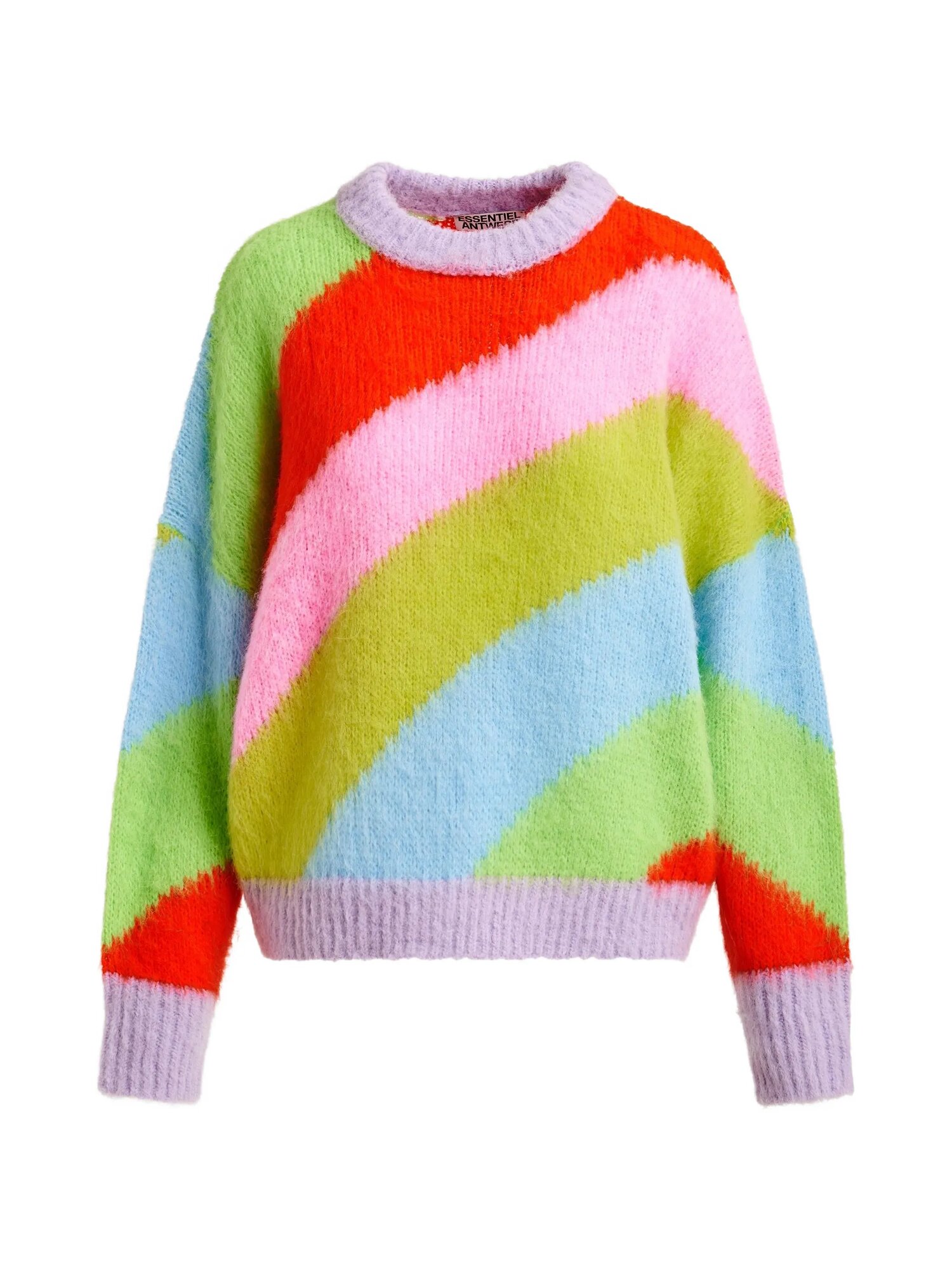 Свитер Striped knitted sweater