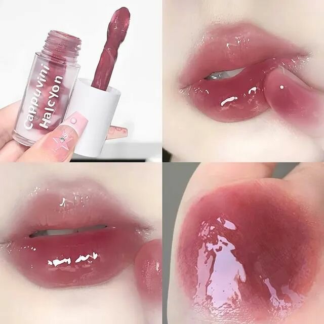 Зеркальный бальзам блеск для губ со вкусом йогурта Тон3