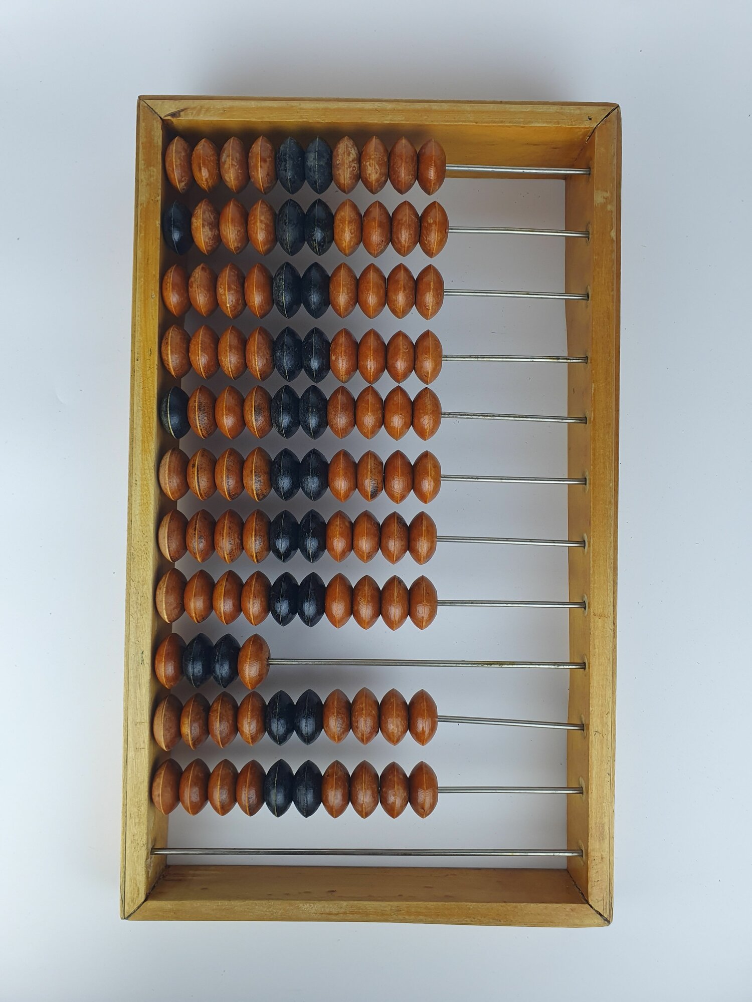 Деревянные счеты большие СССР, 27 х 45 см.