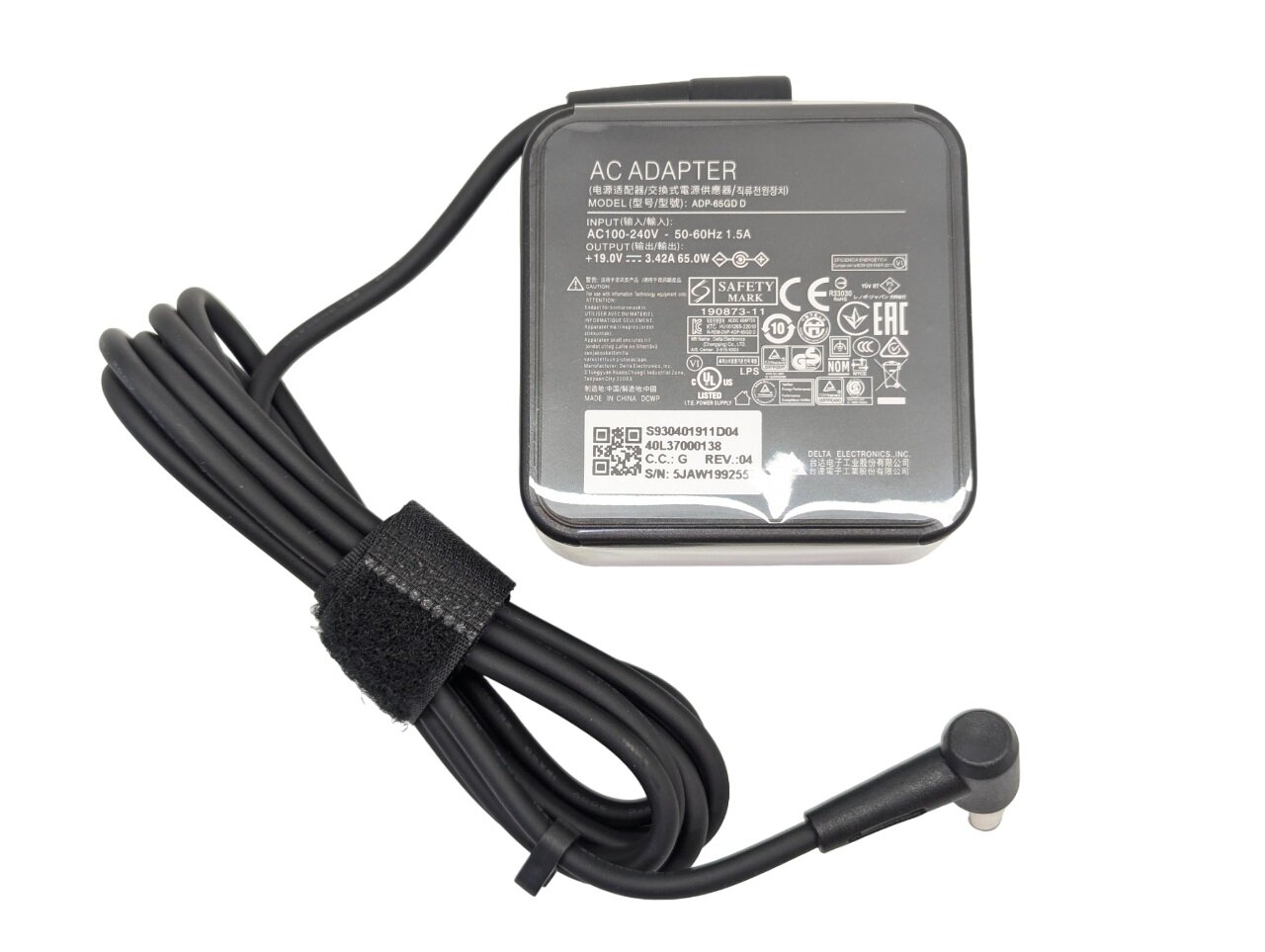 Блок питания ADP-65GD D для ноутбуков MSI 19V 3.42A 65W штекер 5.5x2.5мБлок питания ADP-65GD D для ноутбуков MSI 19V 3.42A 65W штекер 5.5x2.5м