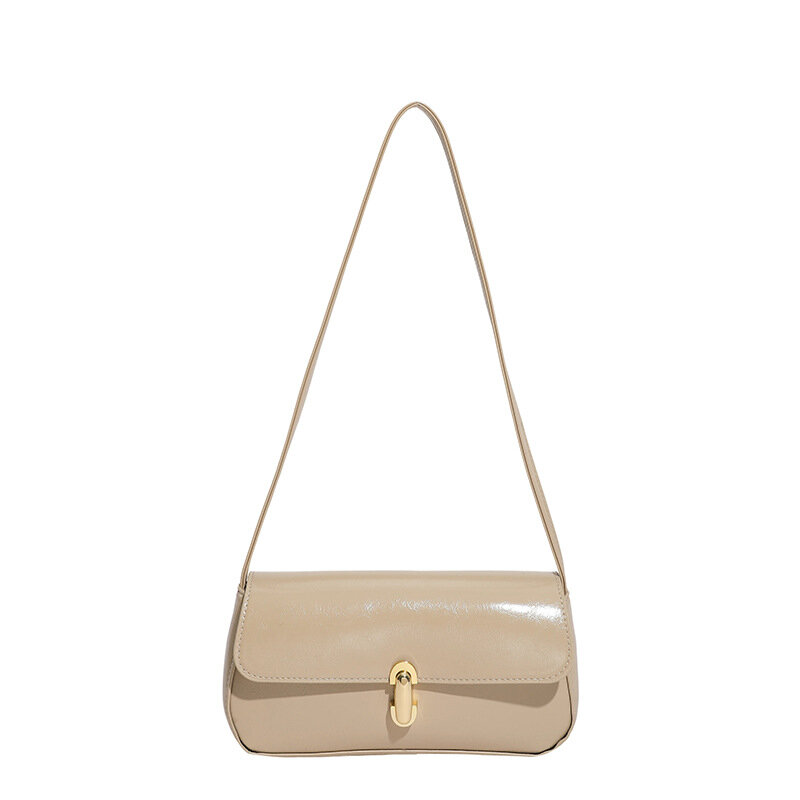 Французская сумка нишевого дизайна 2026 года, элегантная, новая, модная, универсальная сумка под мышку, корейская версия, простая одноплечная женская сумка