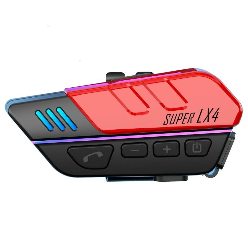 Беспроводная синхронная гарнитура Interphone с голосовым помощником, красный