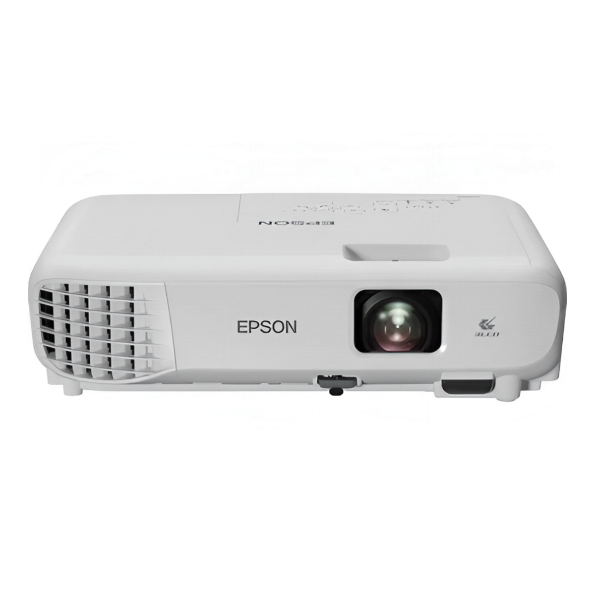 Проектор Epson EB-E01 белый, 3LCD с тремя матрицами UHE (0,55 дюйма каждая), 327 Вт, 1024×768 пикселей (XGA)