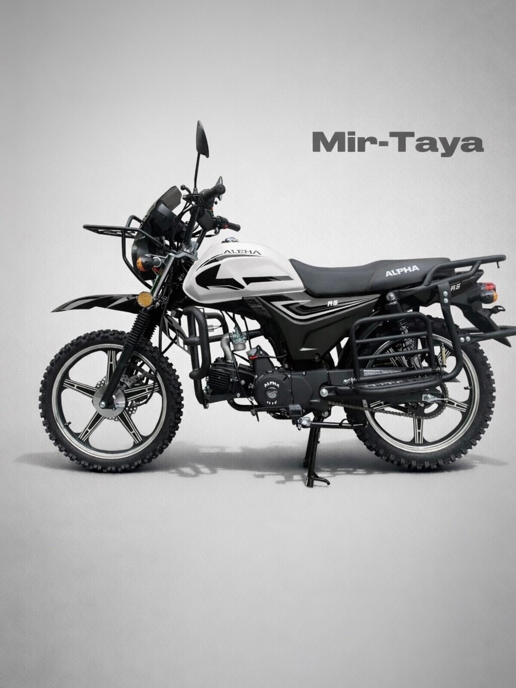 Мопед MotoLand (Мотолэнд) Альфа Forester RS 11 (LM48-B) черный