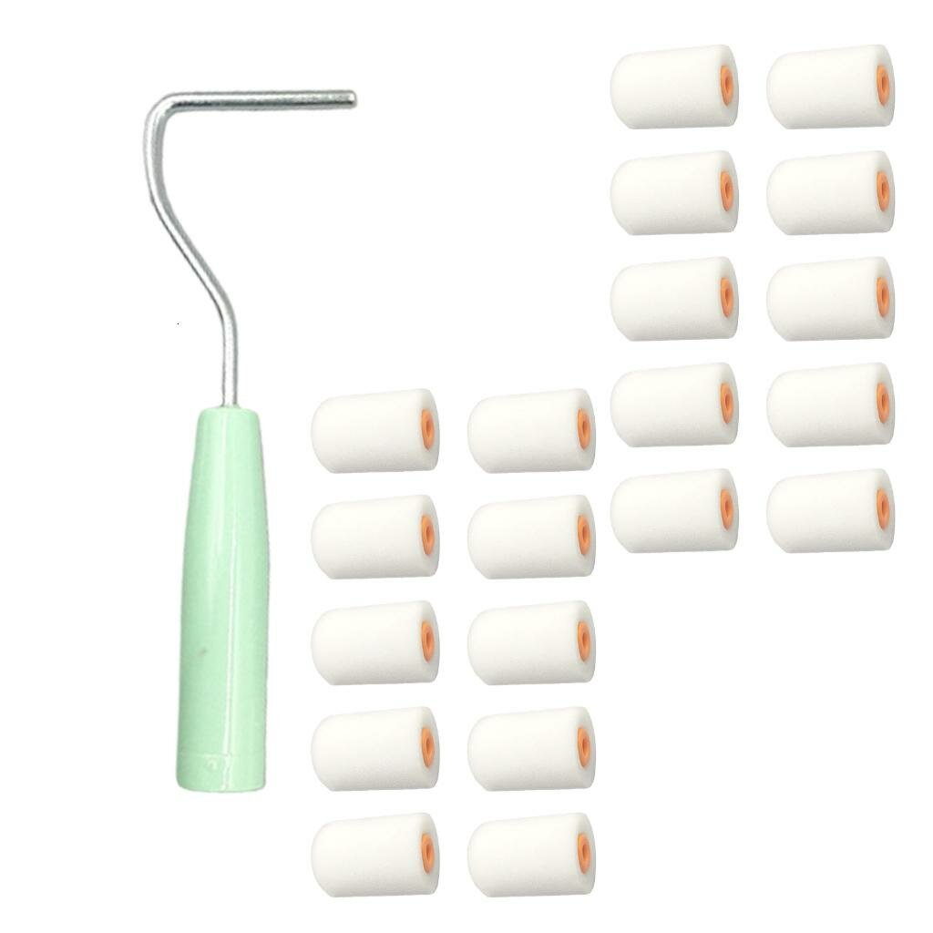 Эргономичная ручка Губчатый валик для сборки мебели Роликовая щетка для ремонта