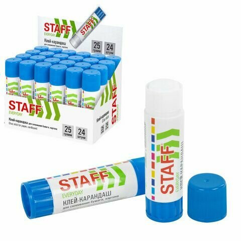 48 шт. Клей-карандаш STAFF EVERYDAY, 25 г, 228664