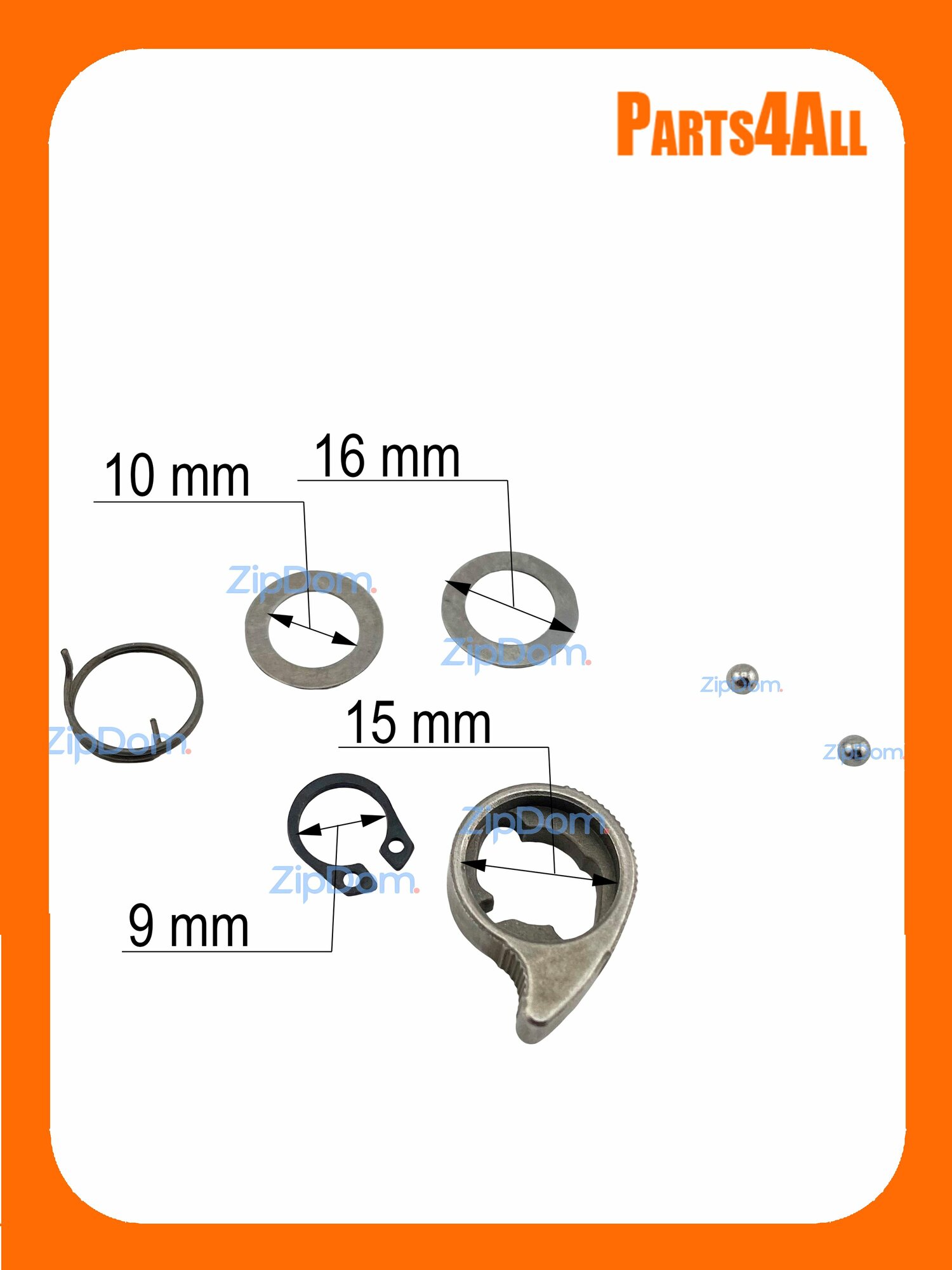 Ремнабор пилкодержателя самозажимного для лобзиков Интерскол
